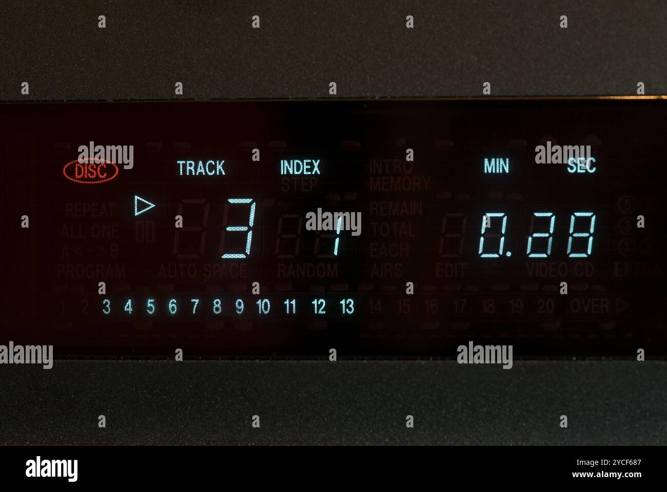 Center console of Hi-Fi audio System Stock Photo - Alamy