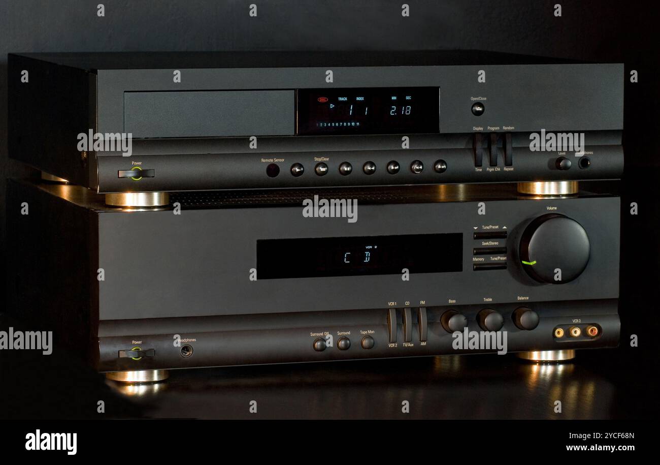Hi-Fi Audio System Stock Photo - Alamy