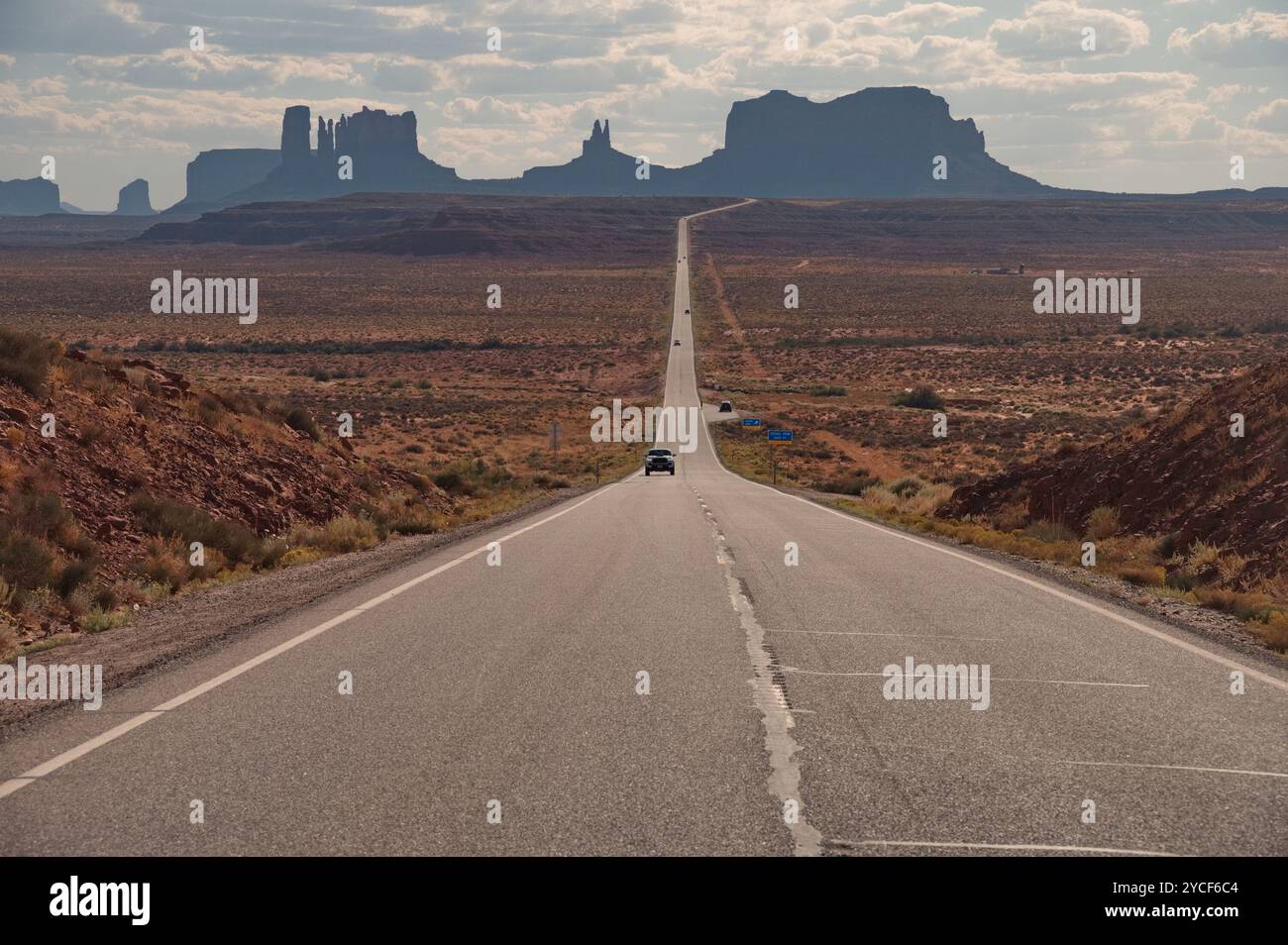 Forrest Gump point in Monument Valley, Arizona Stock Photo - Alamy