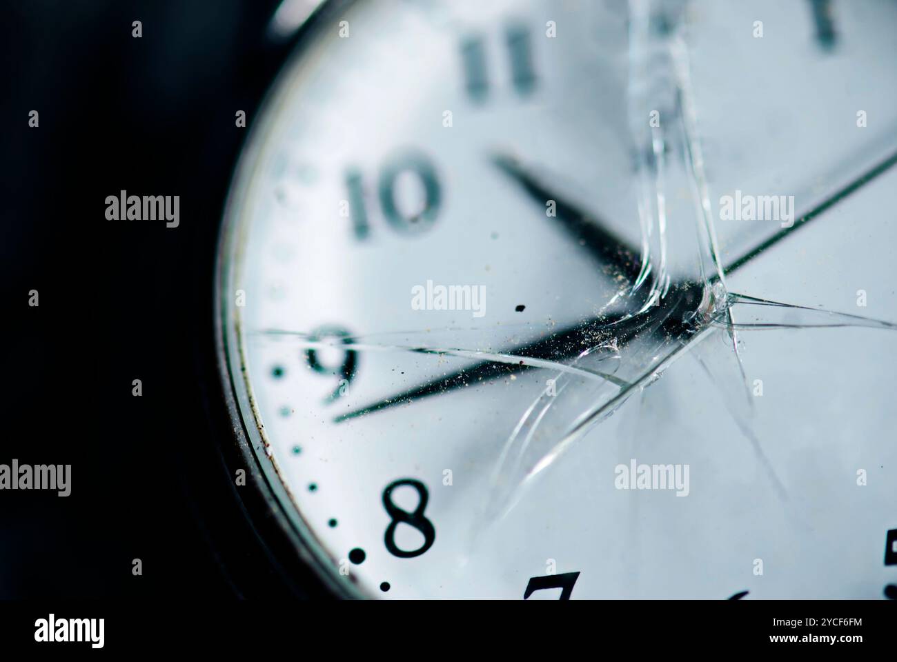 Broken time concept Stock Photo - Alamy