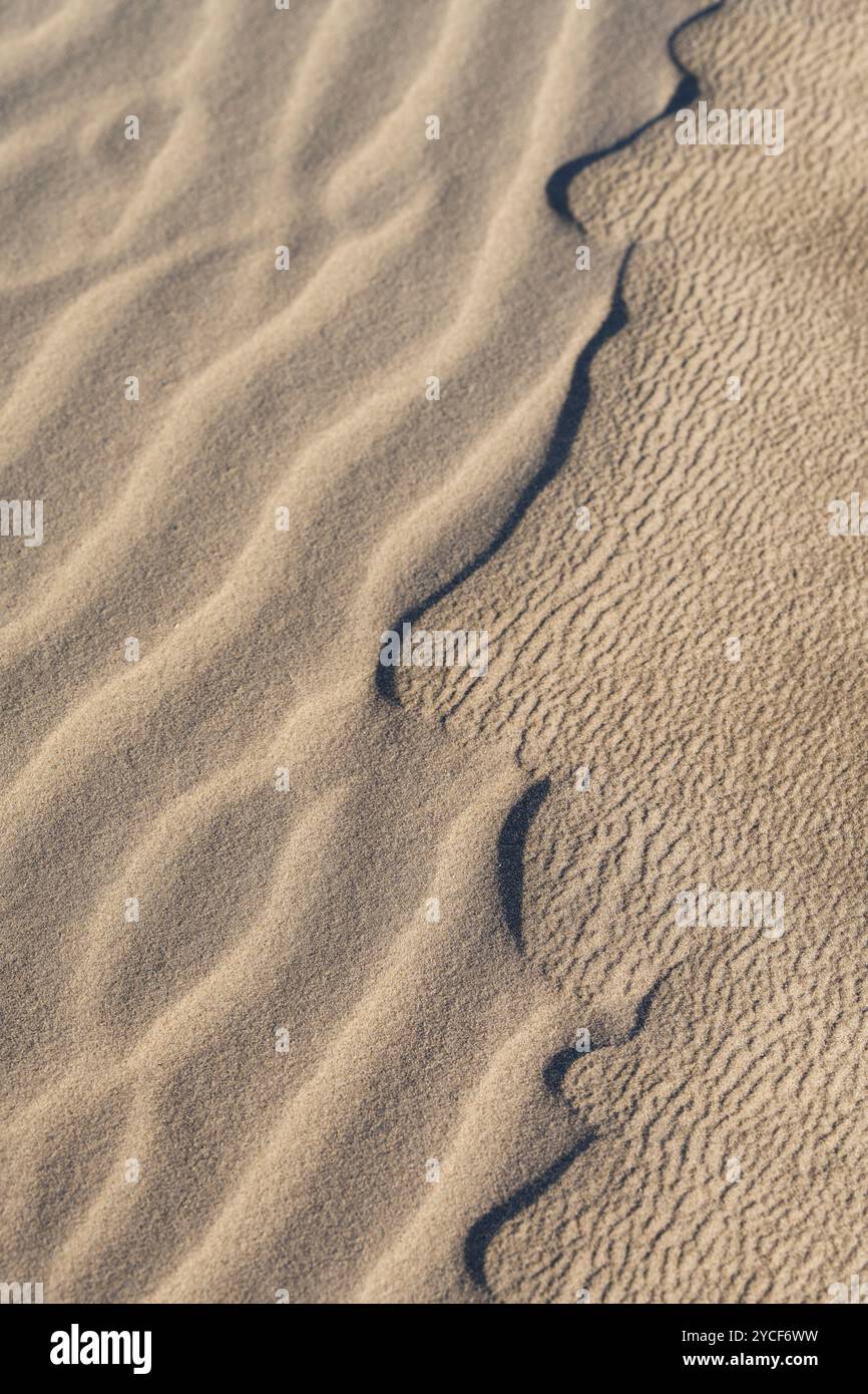 Wind sculpted pattern in the sand hi-res stock photography and images ...