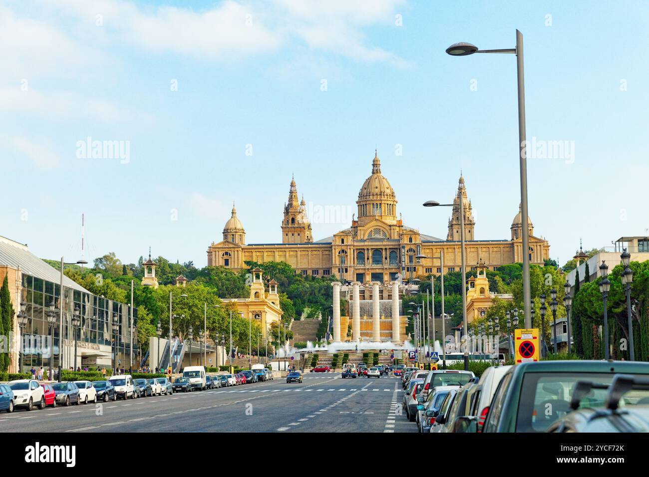 BARCELONA, SPAIN - SEPT 04: National Art Museum of Catalonia. Museum of ...