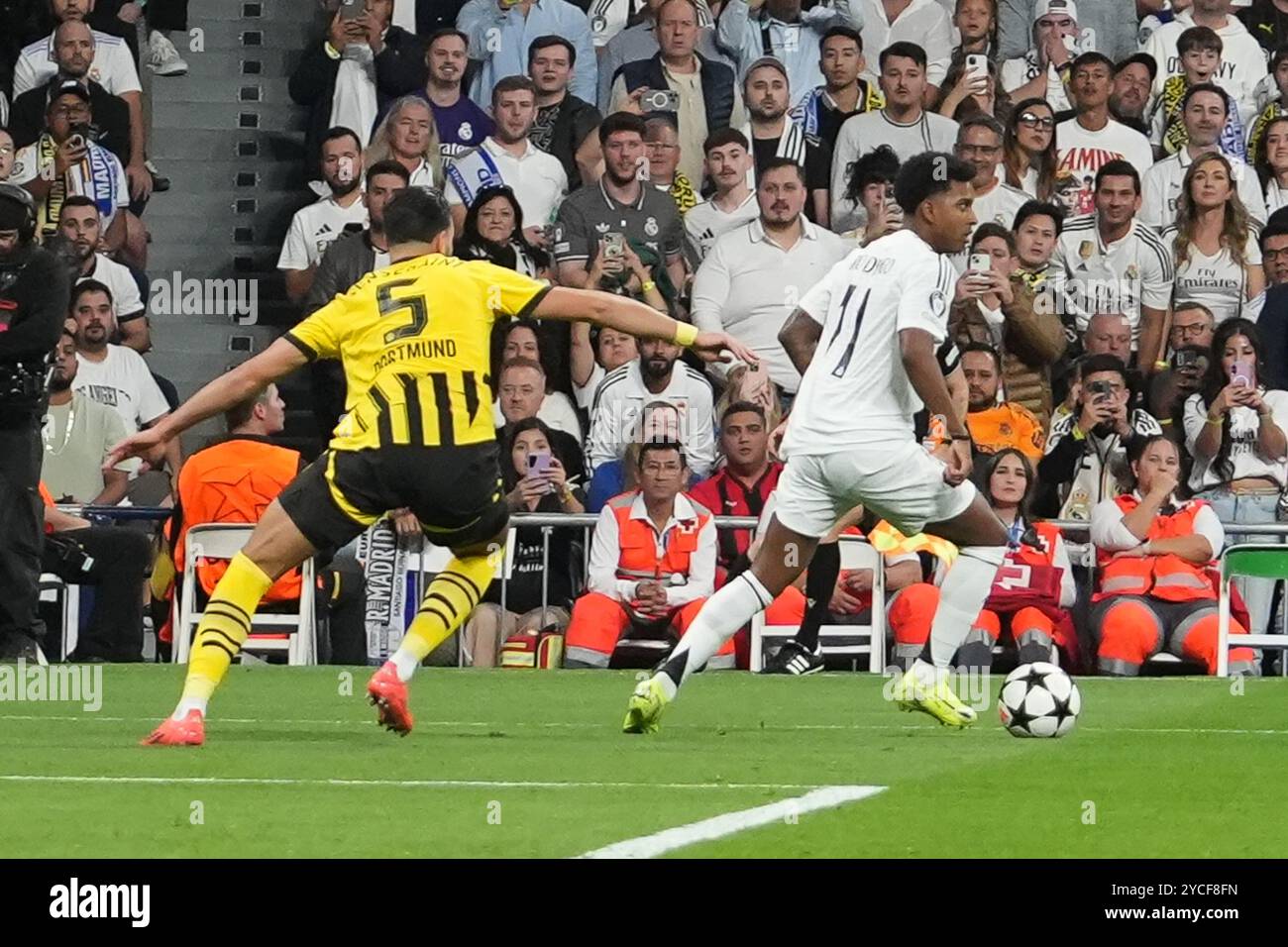 11 Rodrygo of Real Madrid during the UEFA Champions League, League ...
