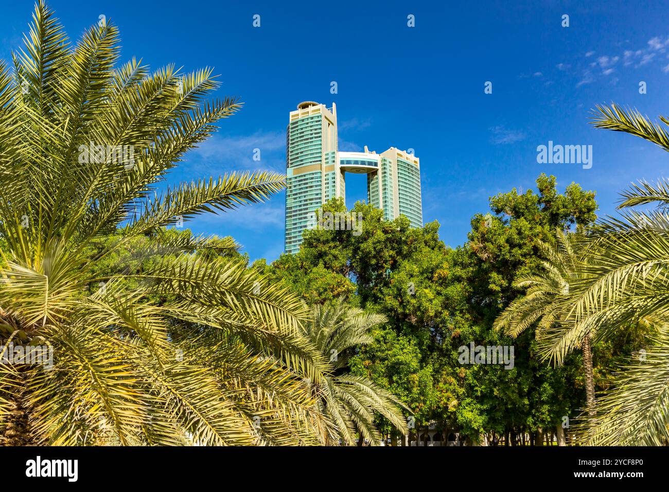 Nation Towers, residential complex and hotels, Abu Dhabi, United Arab ...