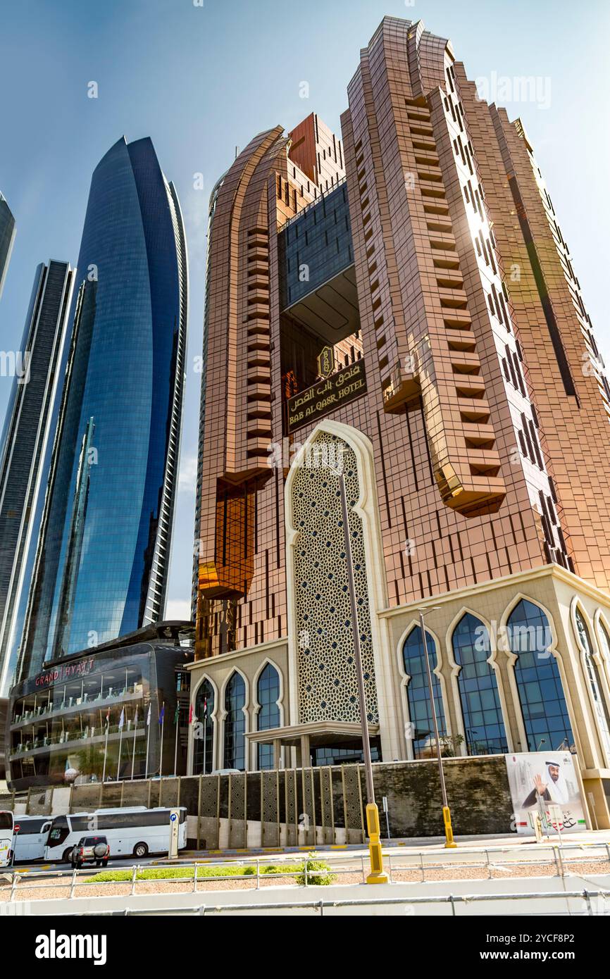 Etihad Towers, office, residential and hotel complex, Abu Dhabi, United ...