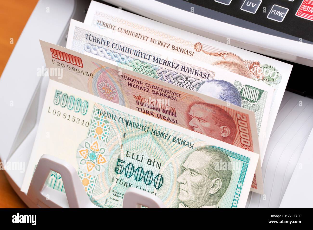 Old turkish lira note hi-res stock photography and images - Alamy