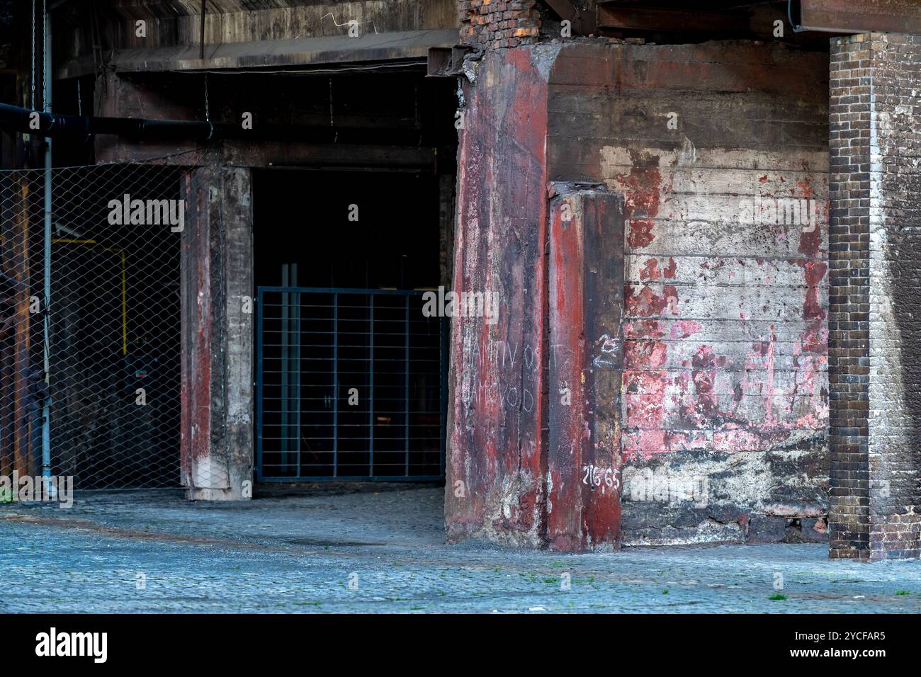 Old industrial building showing signs of decay Stock Photo - Alamy