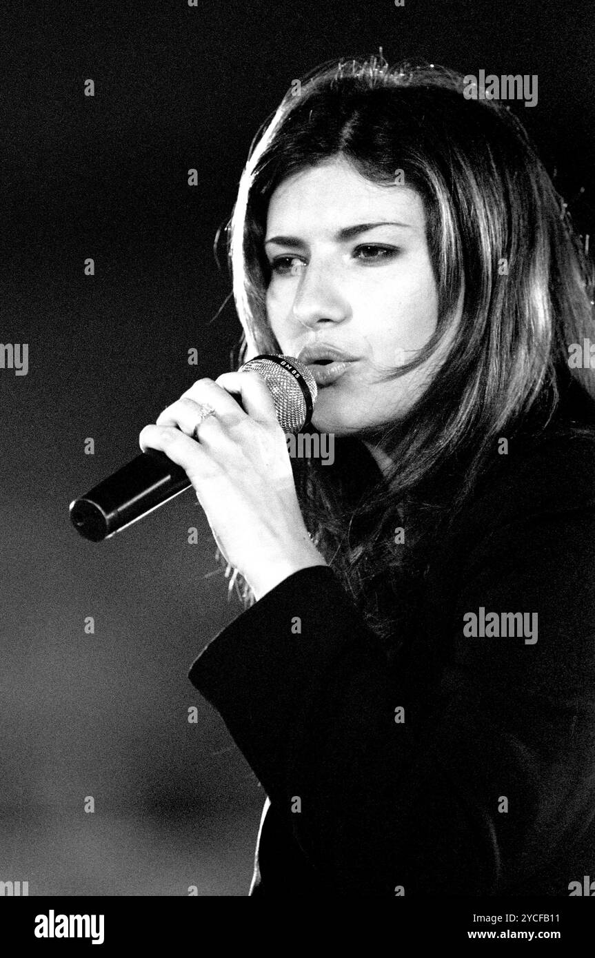 Singer laura pausini Black and White Stock Photos & Images - Alamy