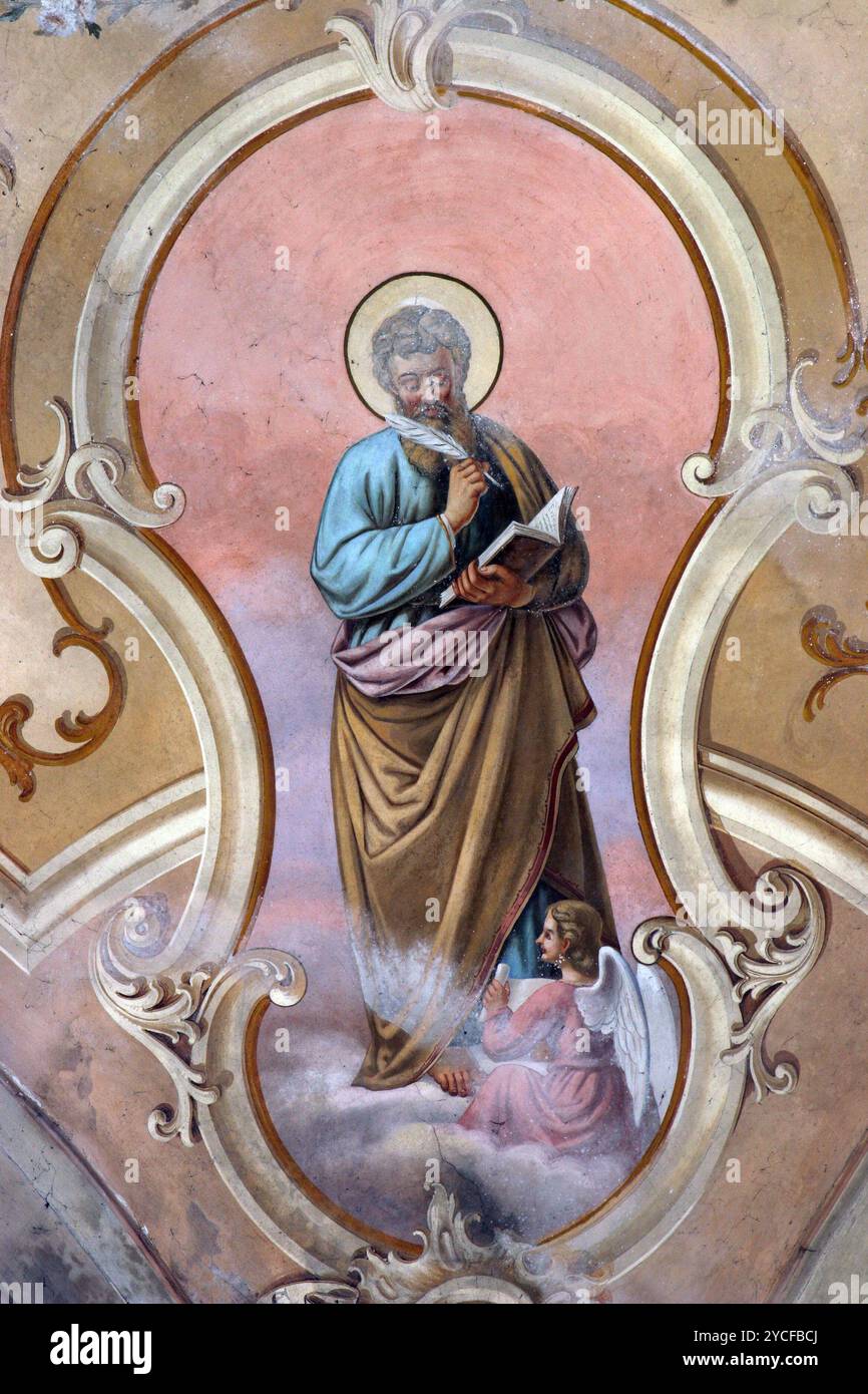 Saint Matthew the Evangelist Stock Photo - Alamy