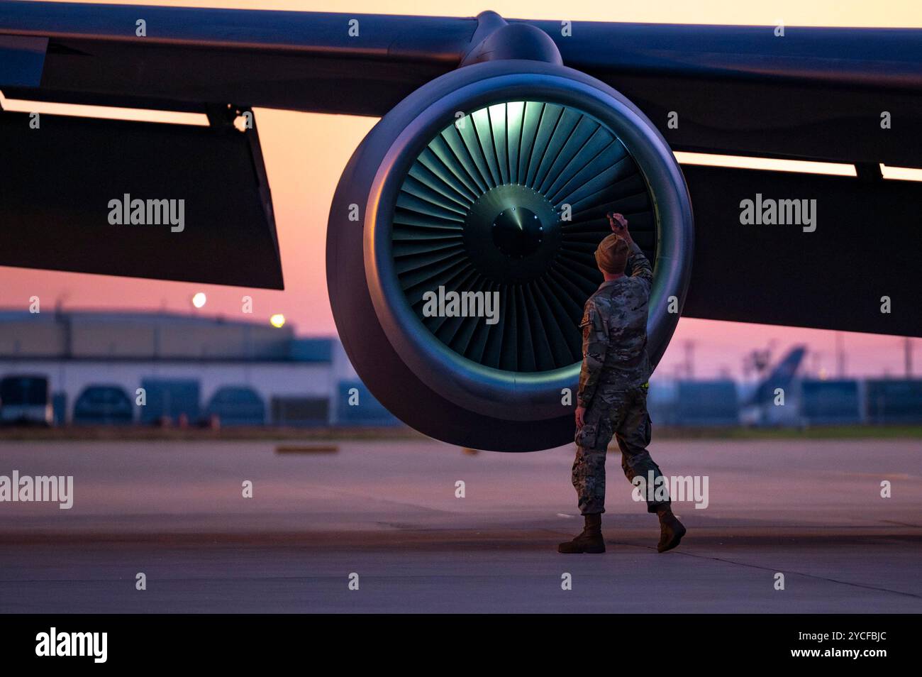 U.S. Air Force Staff Sgt. William Jones, a crew chief with the 121st ...