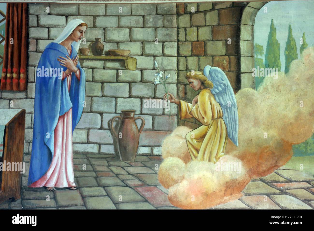 Cathedral of the annunciation of the blessed virgin hi-res stock ...