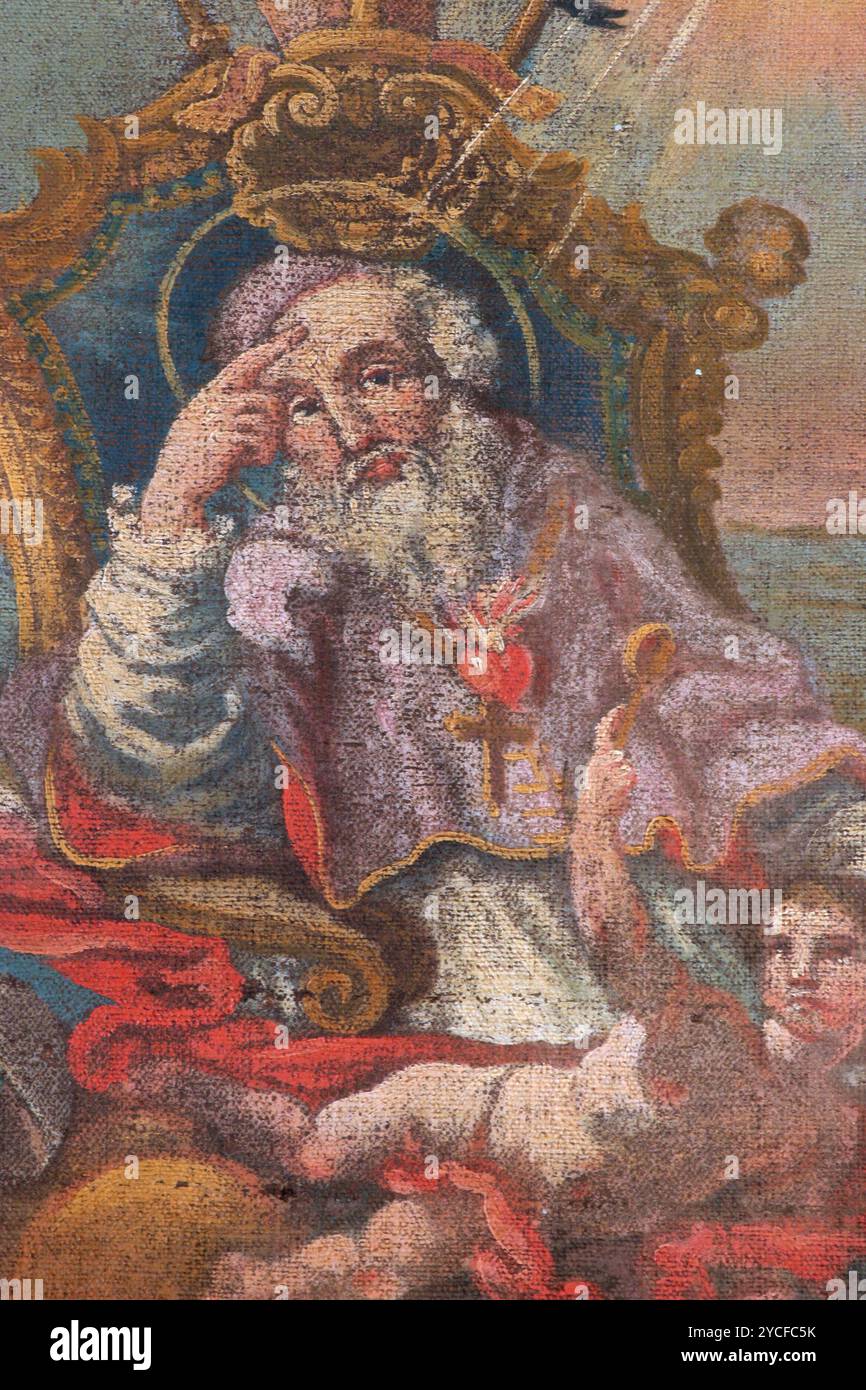 Saint Augustine of Hippo Stock Photo - Alamy