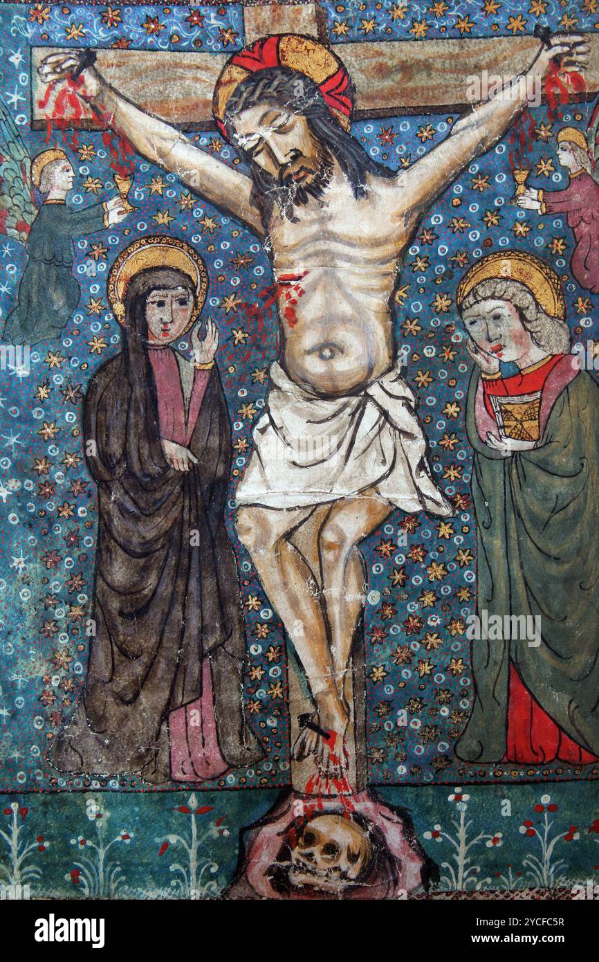 Crucifixion, Jesus dies on the cross Stock Photo - Alamy