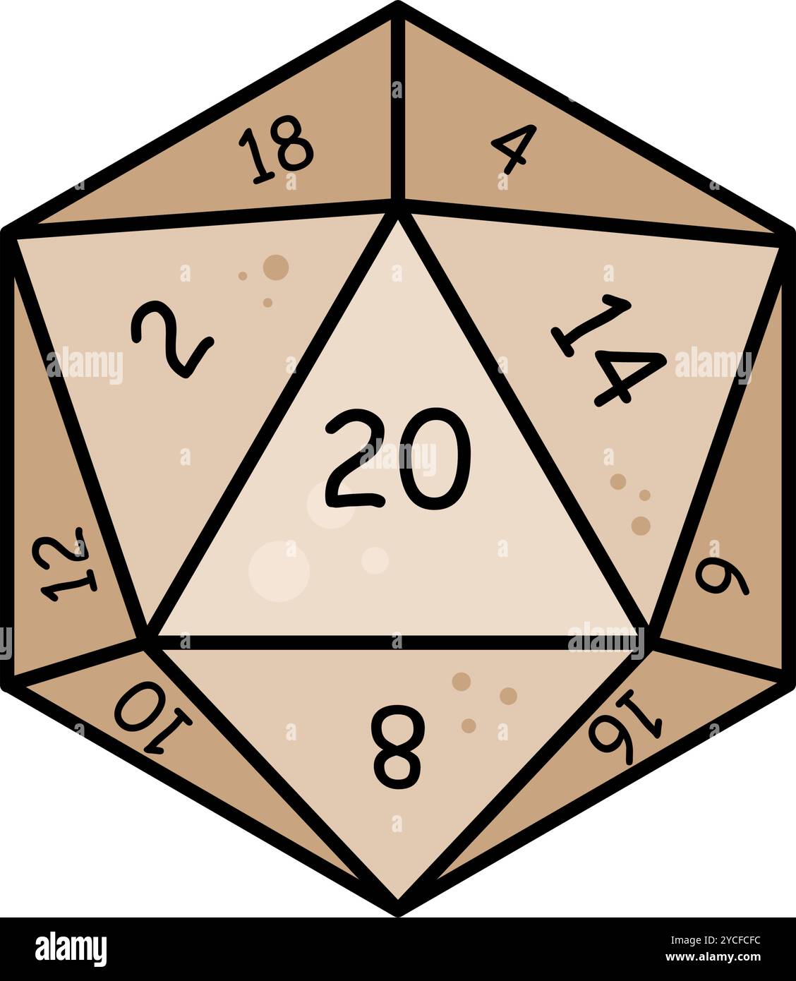 Rolling dice illustration hi-res stock photography and images - Alamy