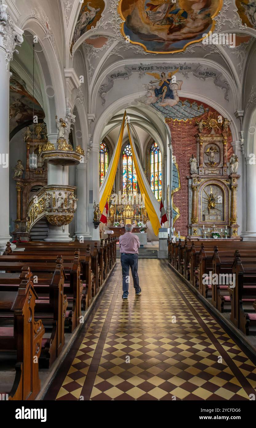 Germany, Bavaria, the town of Seßlach with its exceptionally well ...
