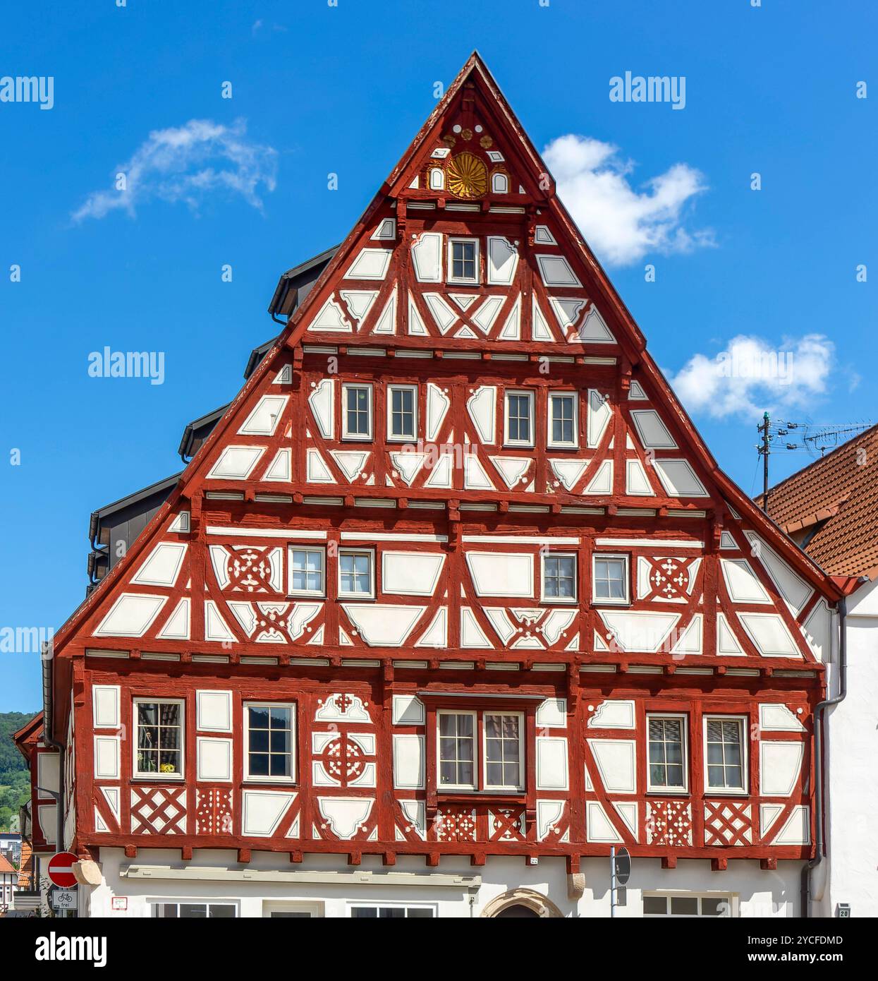 Former manor house of the zwiefalten monastery hi-res stock photography ...