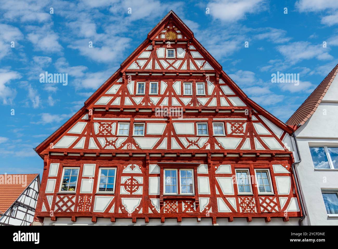 Former manor house of the zwiefalten monastery hi-res stock photography ...