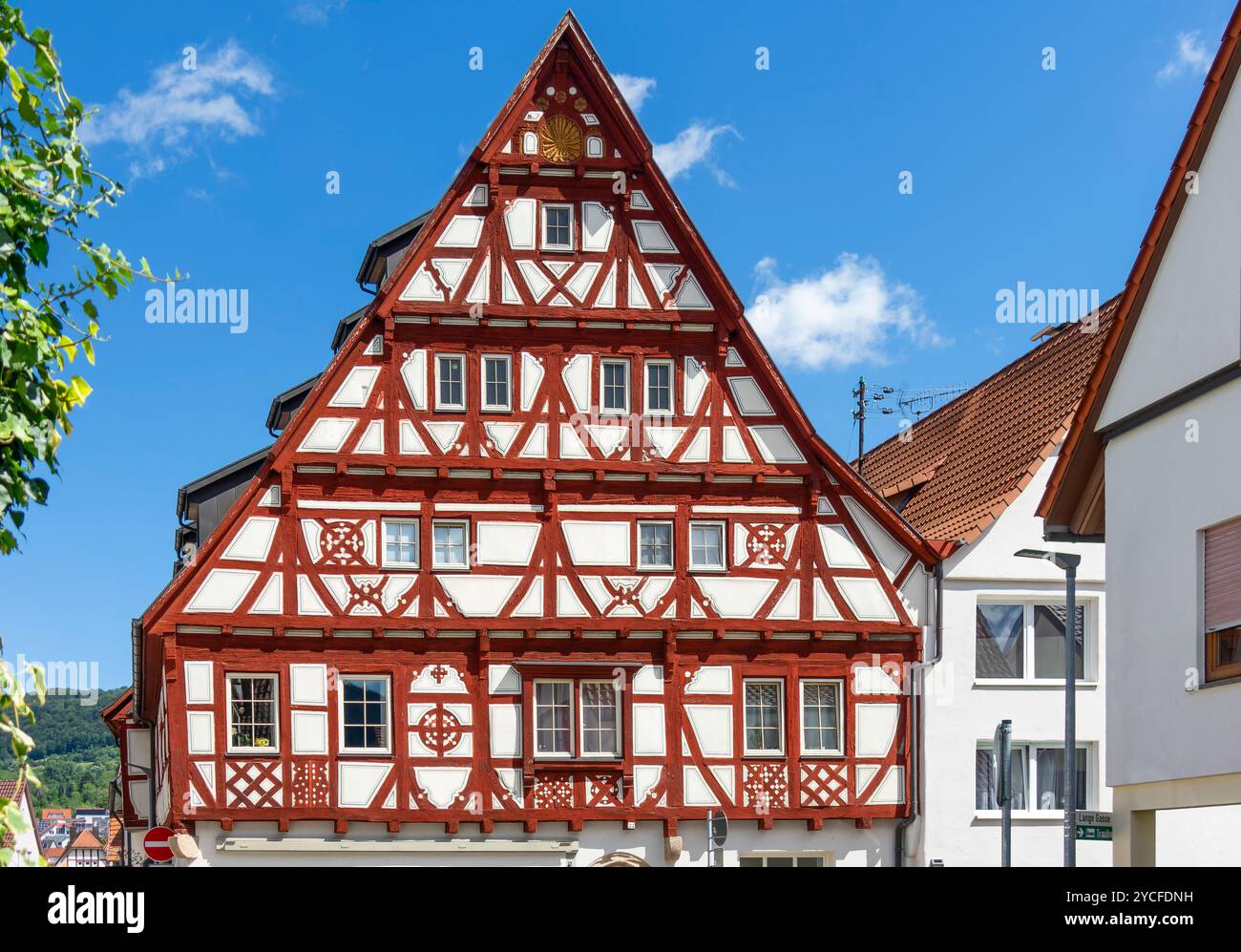 Former manor house of the zwiefalten monastery hi-res stock photography ...