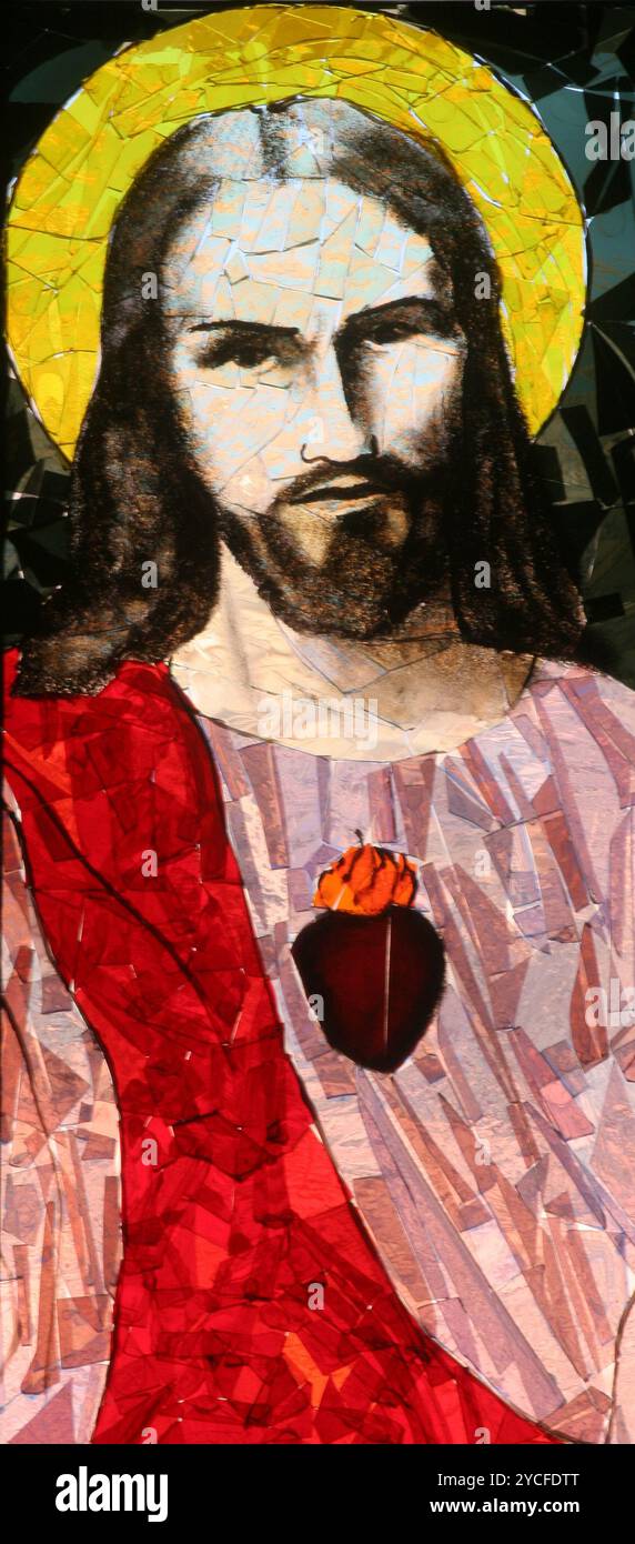 Sacred Heart of Jesus Stock Photo - Alamy