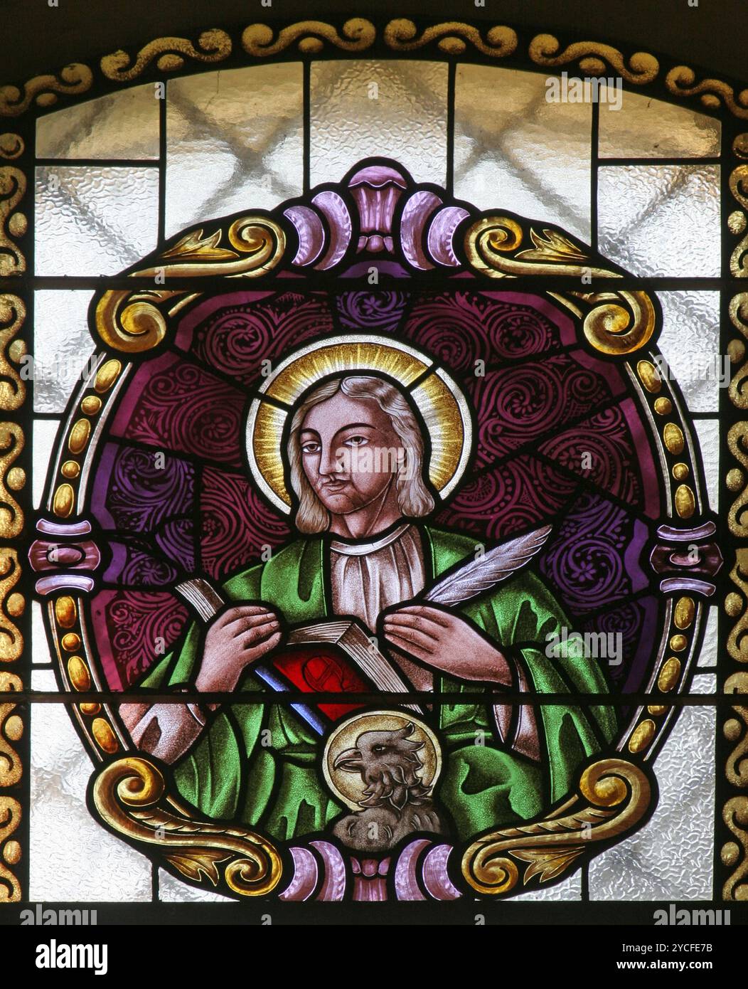 Saint John the Evangelist Stock Photo - Alamy