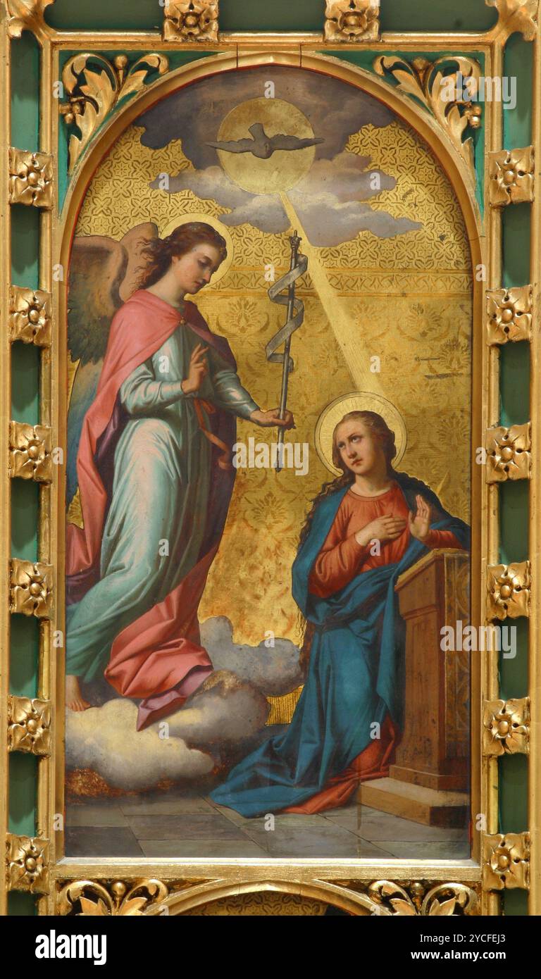 Beautiful church holy annunciation hi-res stock photography and images ...