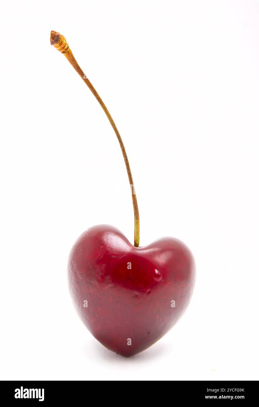 Cherry heart hi-res stock photography and images - Alamy