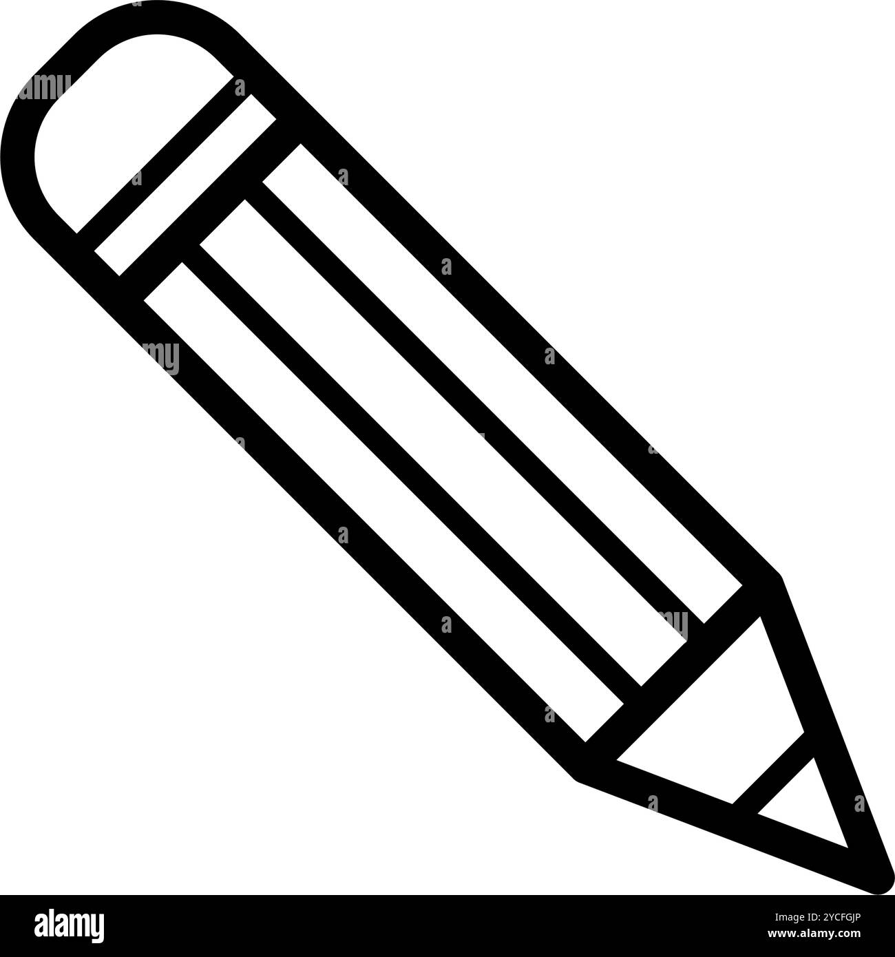 pencil, drawing - vector icon Stock Vector Image & Art - Alamy