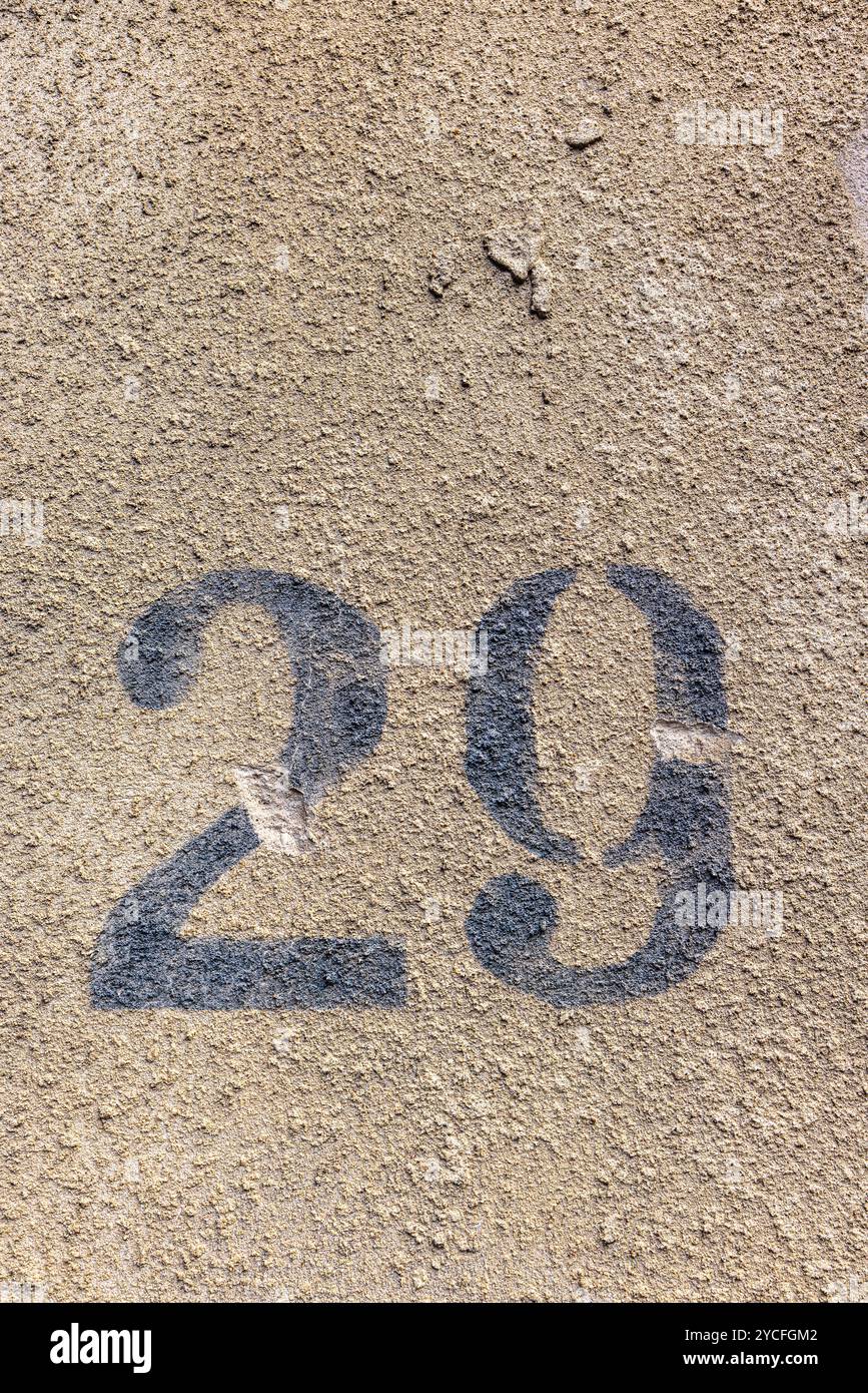 Number 29 hi-res stock photography and images - Alamy