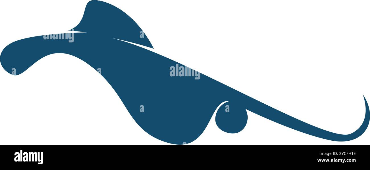 Stingray icon logo design template Stock Vector Image & Art - Alamy