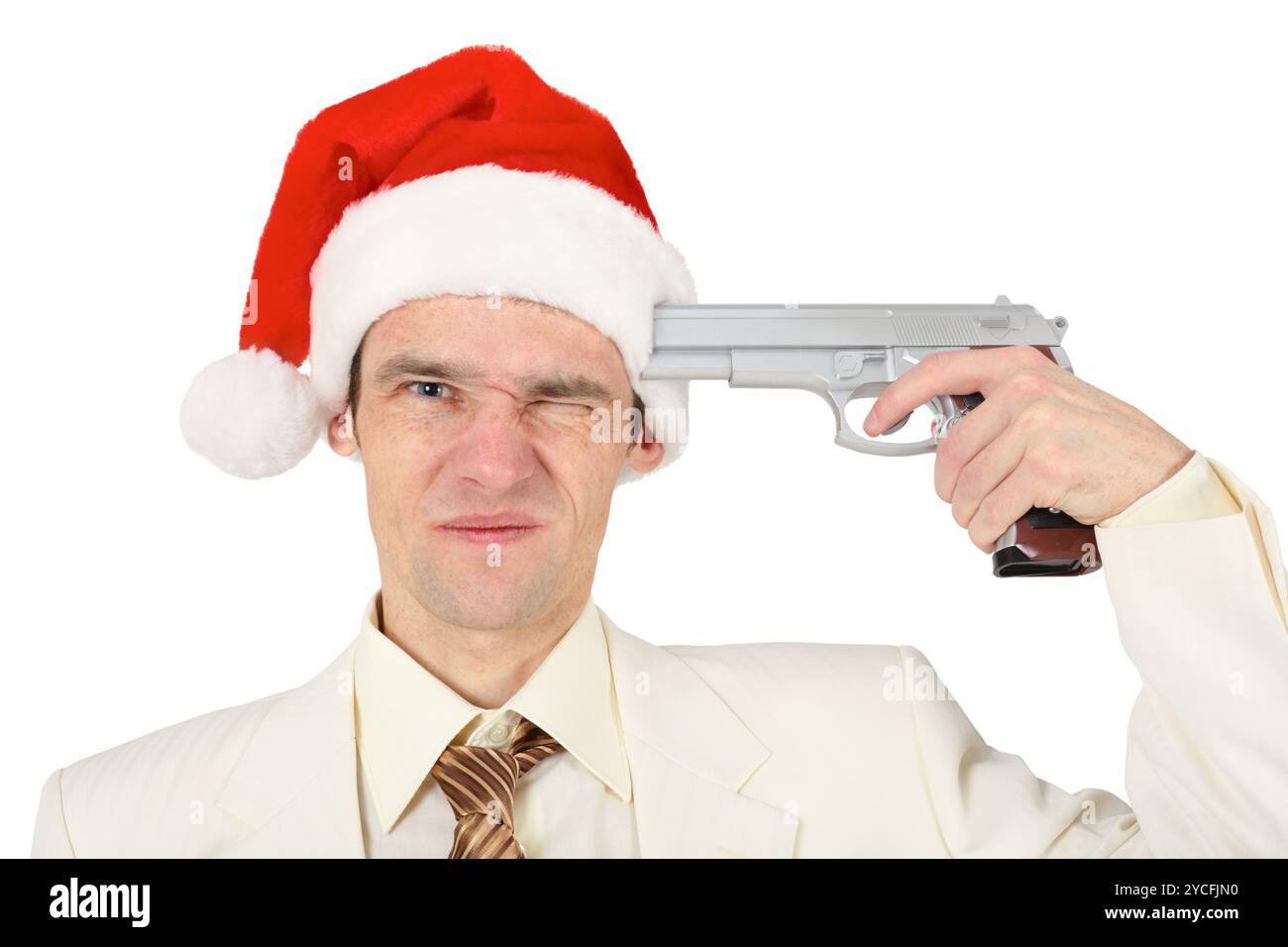 Man gun himself hi-res stock photography and images - Alamy