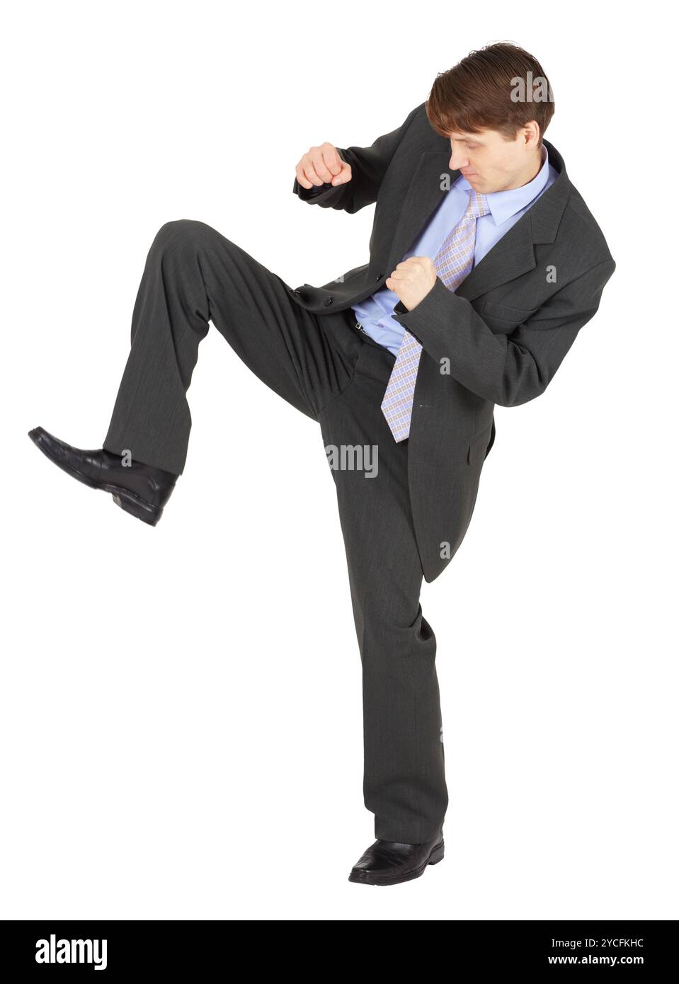 Man kicks hi-res stock photography and images - Alamy