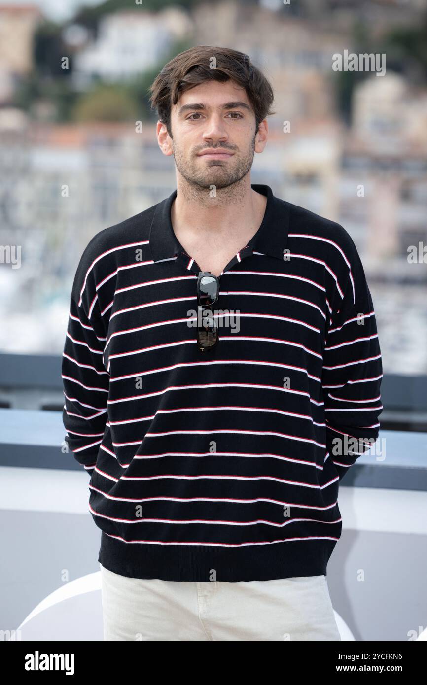 Cannes, France. 22nd Oct, 2024. Diego Betancor attends the photocall of ...