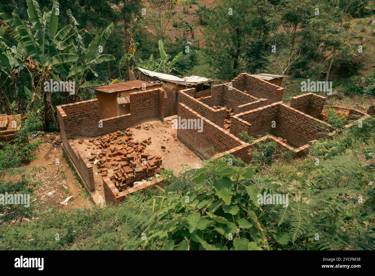 Traditional round mud house in hi-res stock photography and images - Alamy