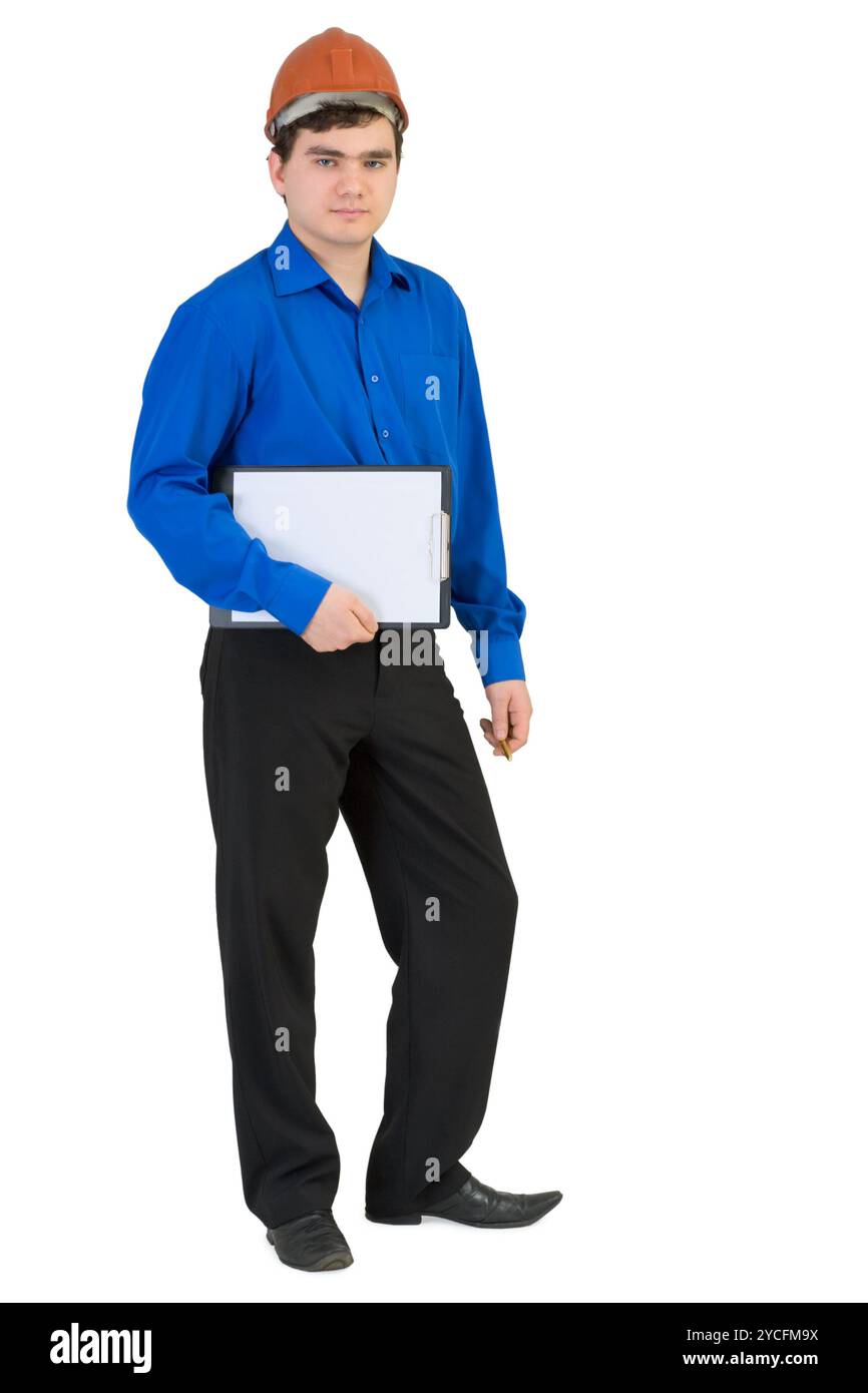 Man tablet portrait in Cut Out Stock Images & Pictures - Alamy