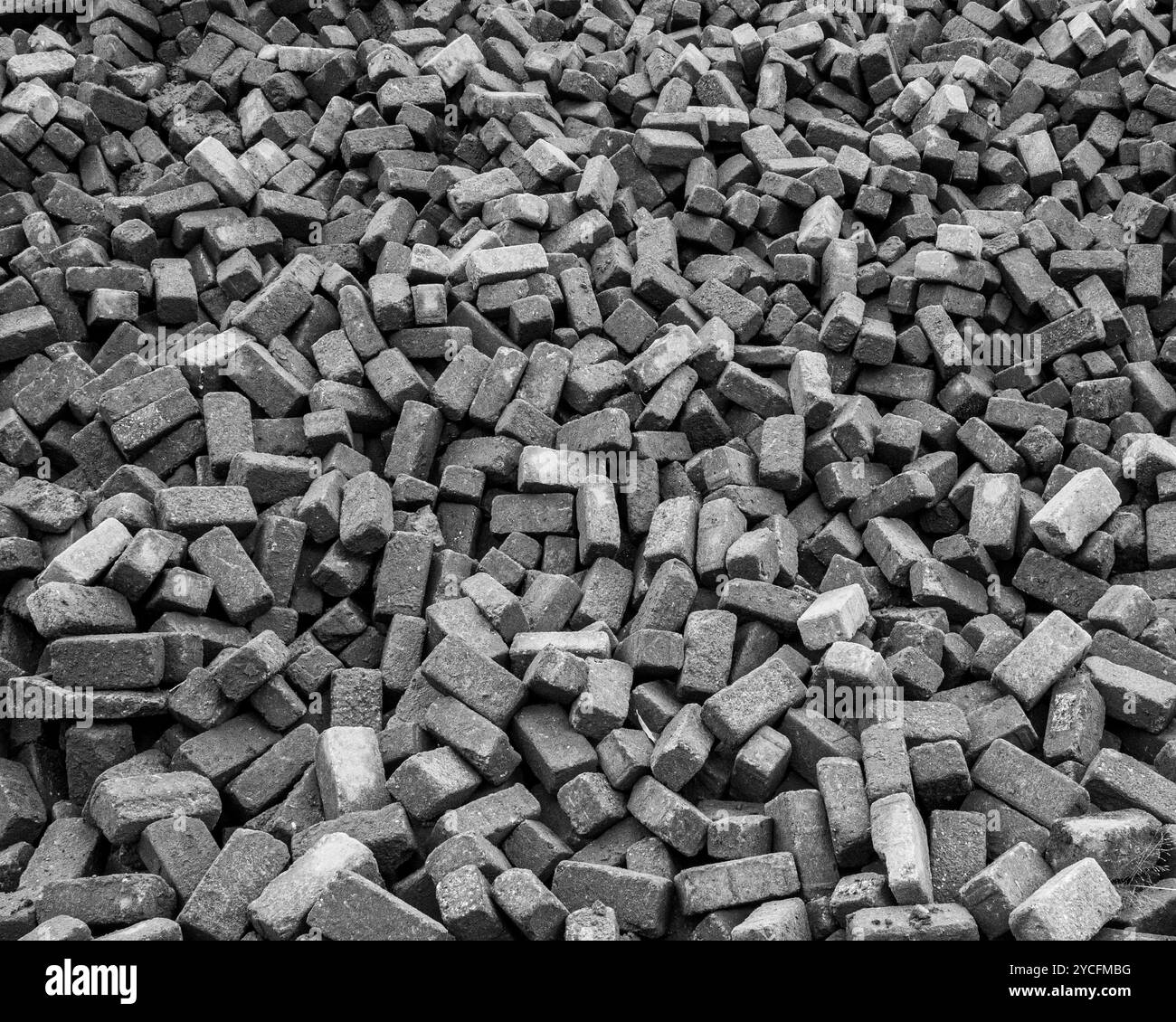 Pile of bricks Stock Photo - Alamy
