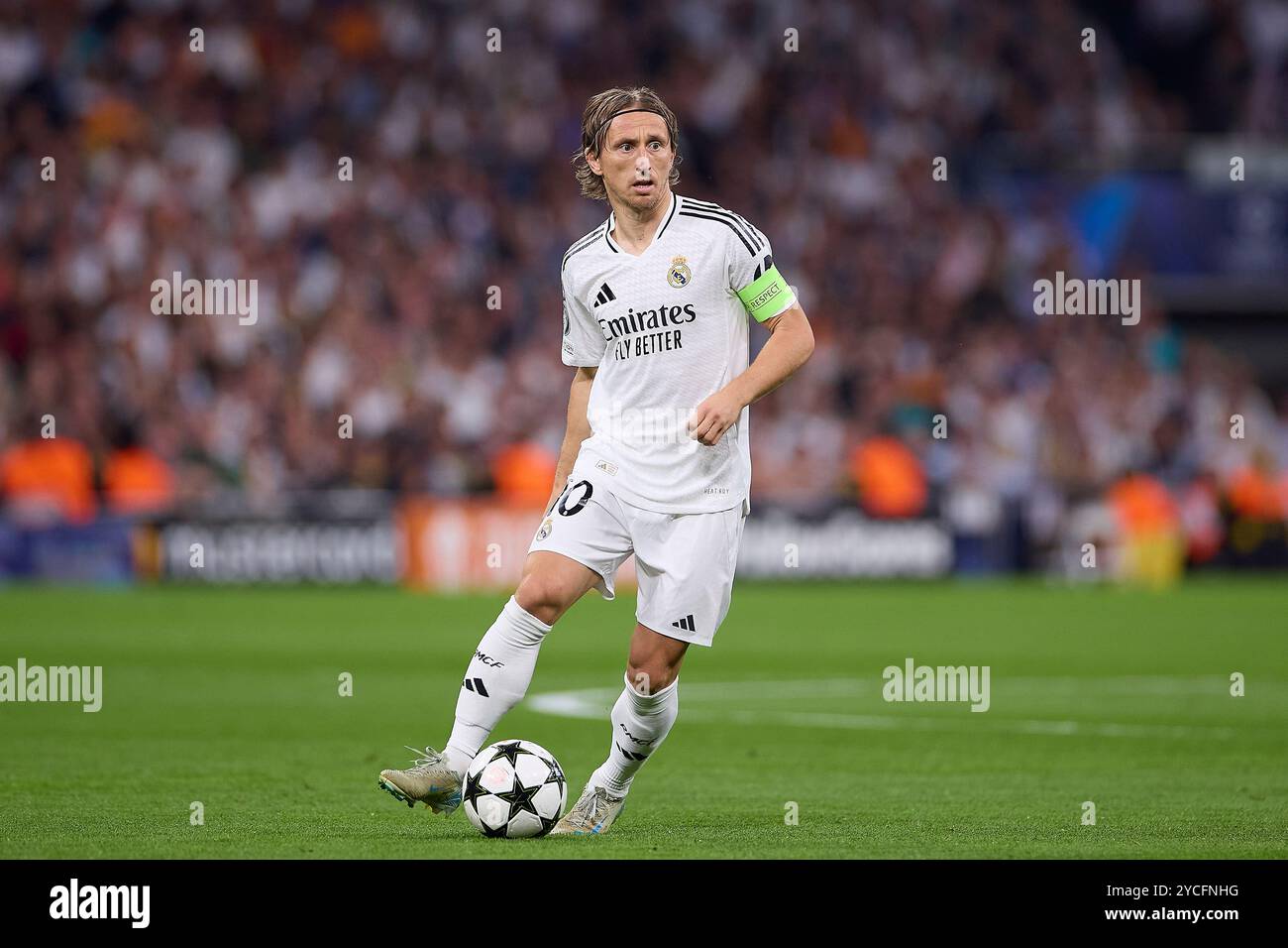 Madrid, Spain. 22nd Oct, 2024. Luka Modric of Real Madrid CF seen in ...