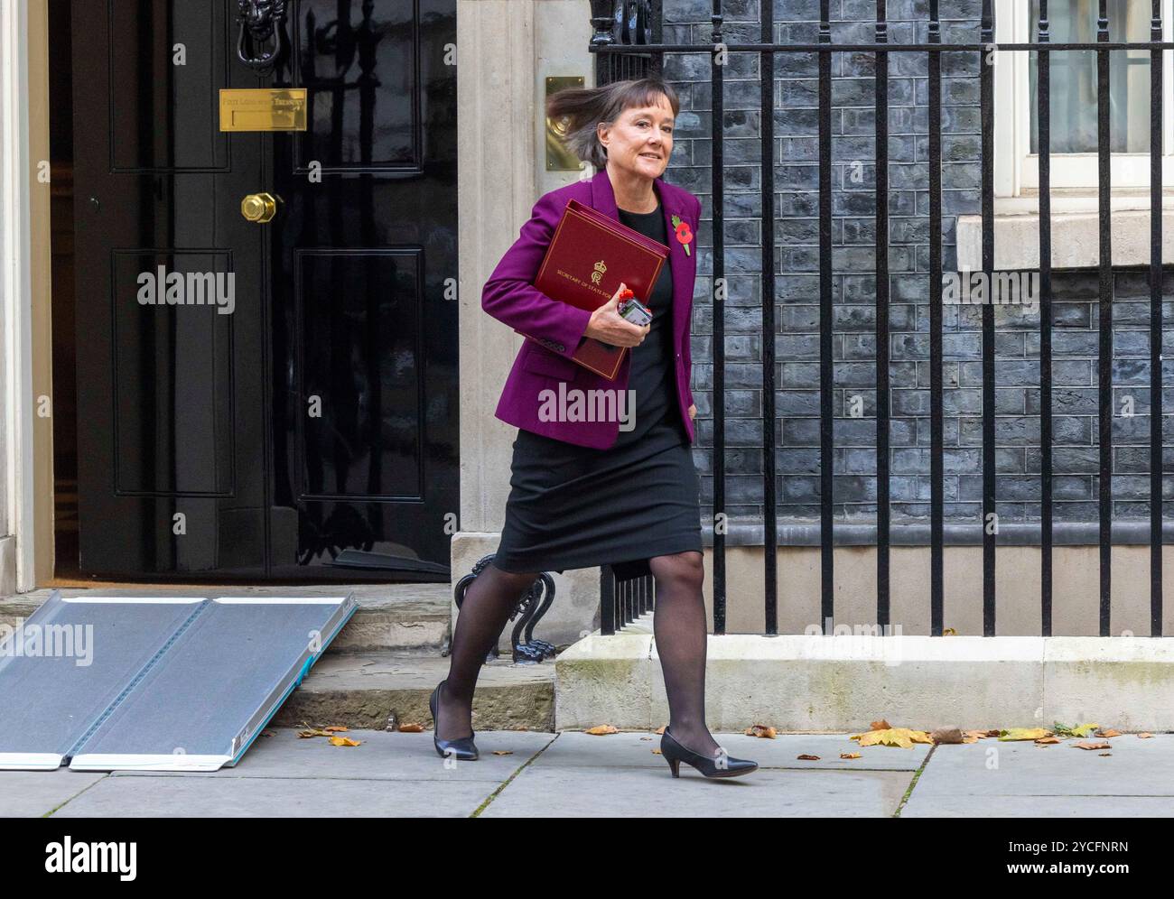 Jo Stevens, Secretary of State for Wales, in Downing Street for a ...