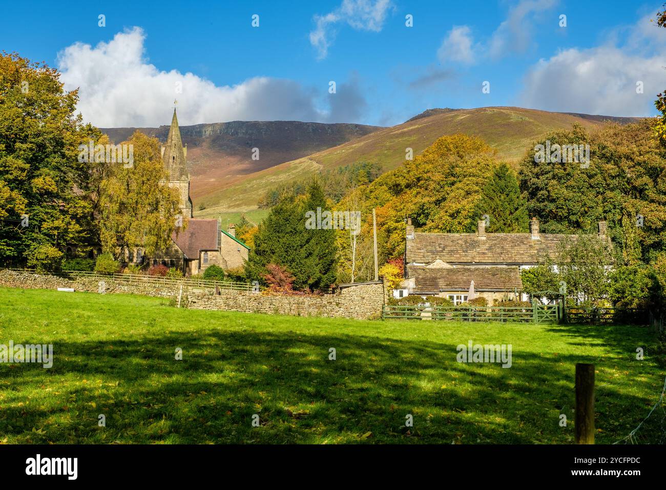 Edale village peak district hi-res stock photography and images - Alamy