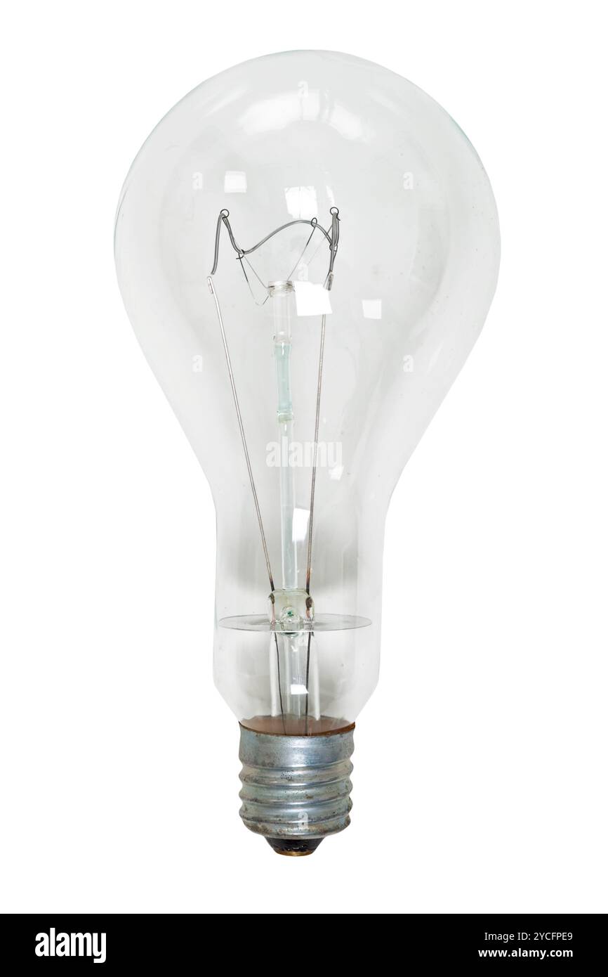 Big glass electric bulb Stock Photo - Alamy
