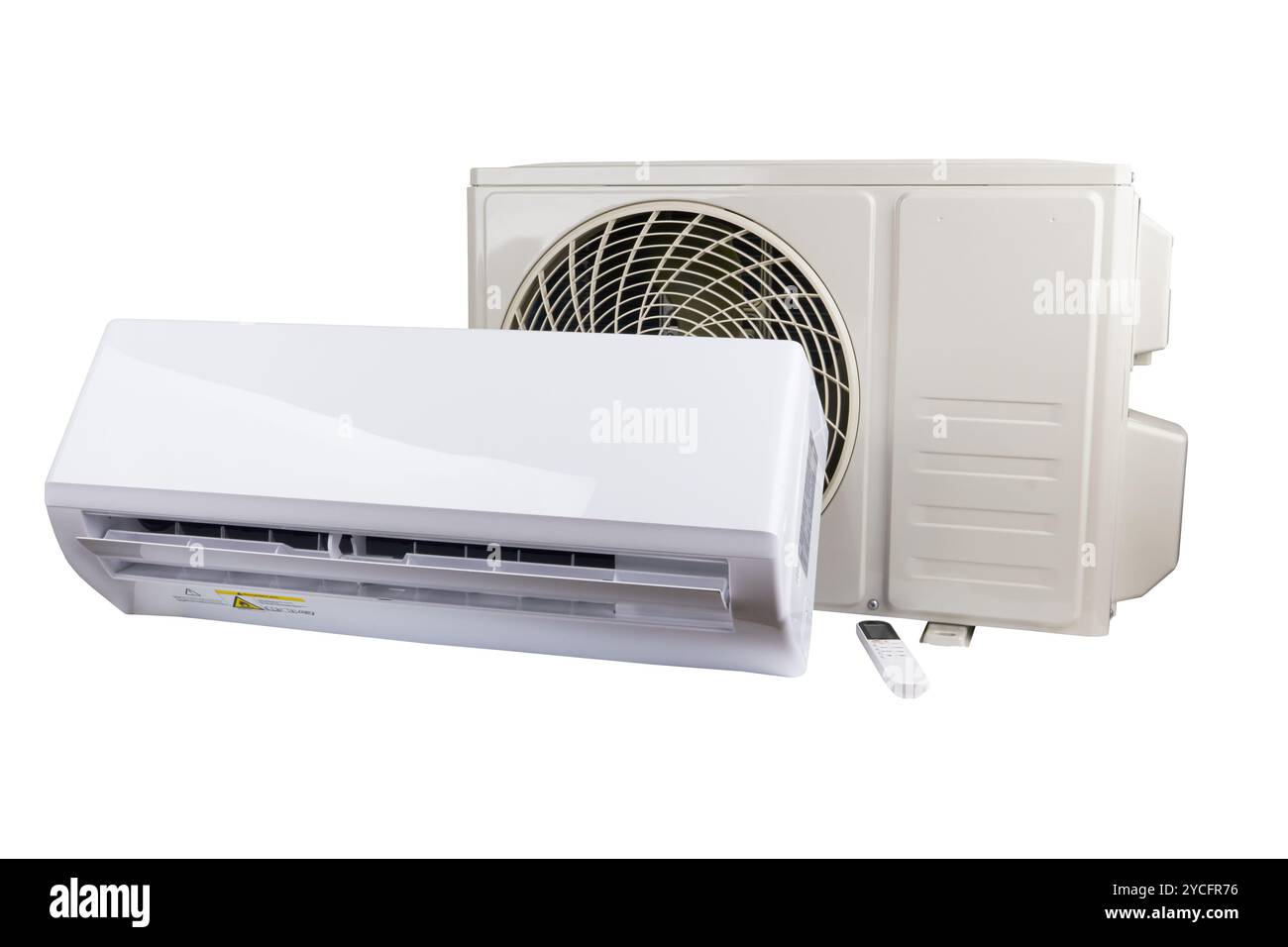 Split air conditioner isolated on hi-res stock photography and images ...