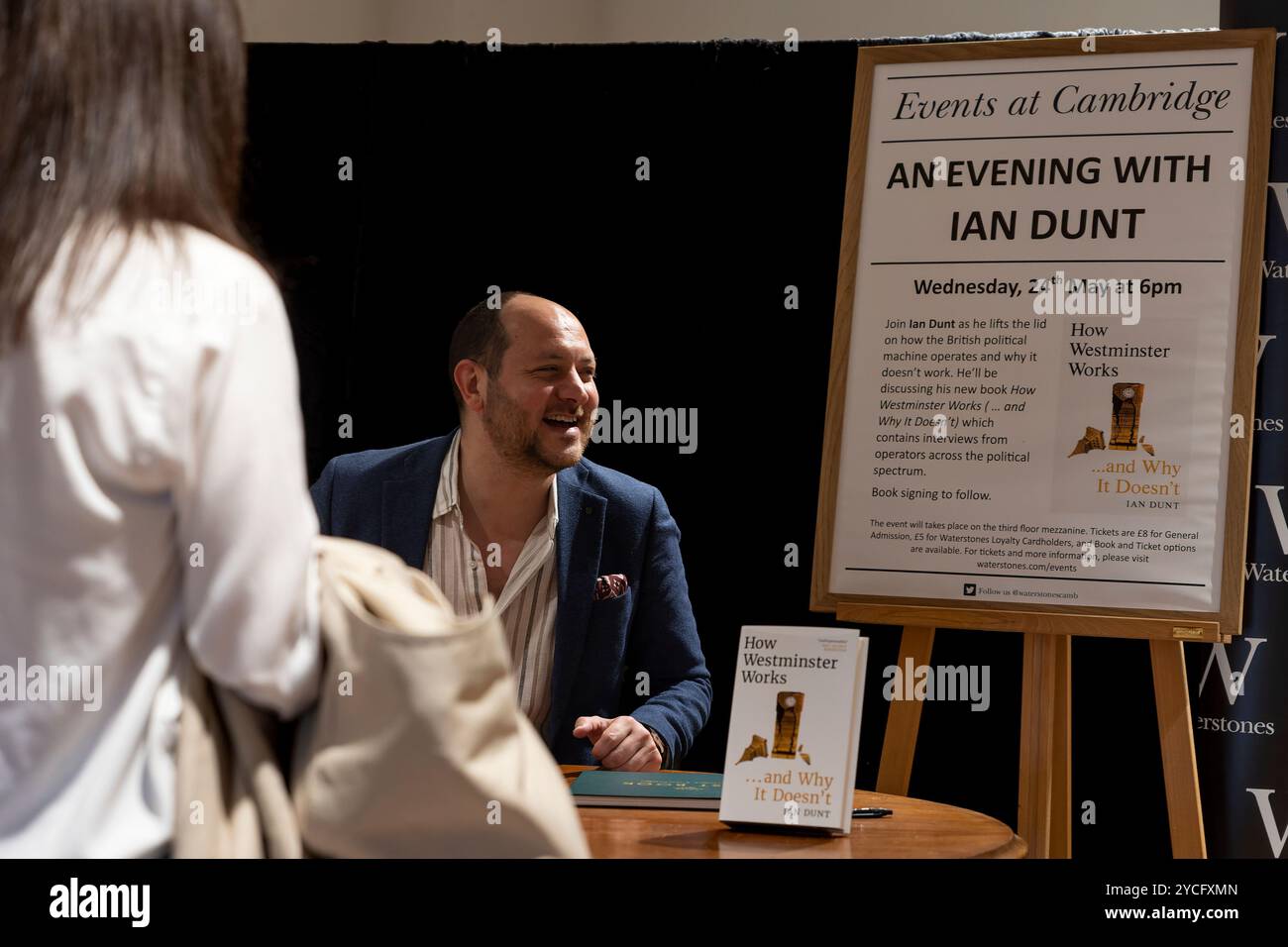 Ian Dunt promoting his book "How Westminster Works...And Why It Doesn't ...