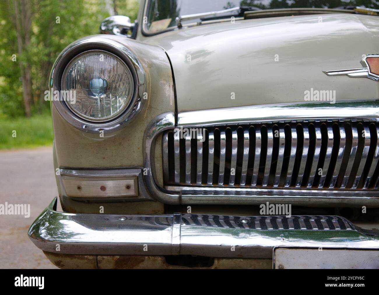 Ancient Russian car Stock Photo - Alamy