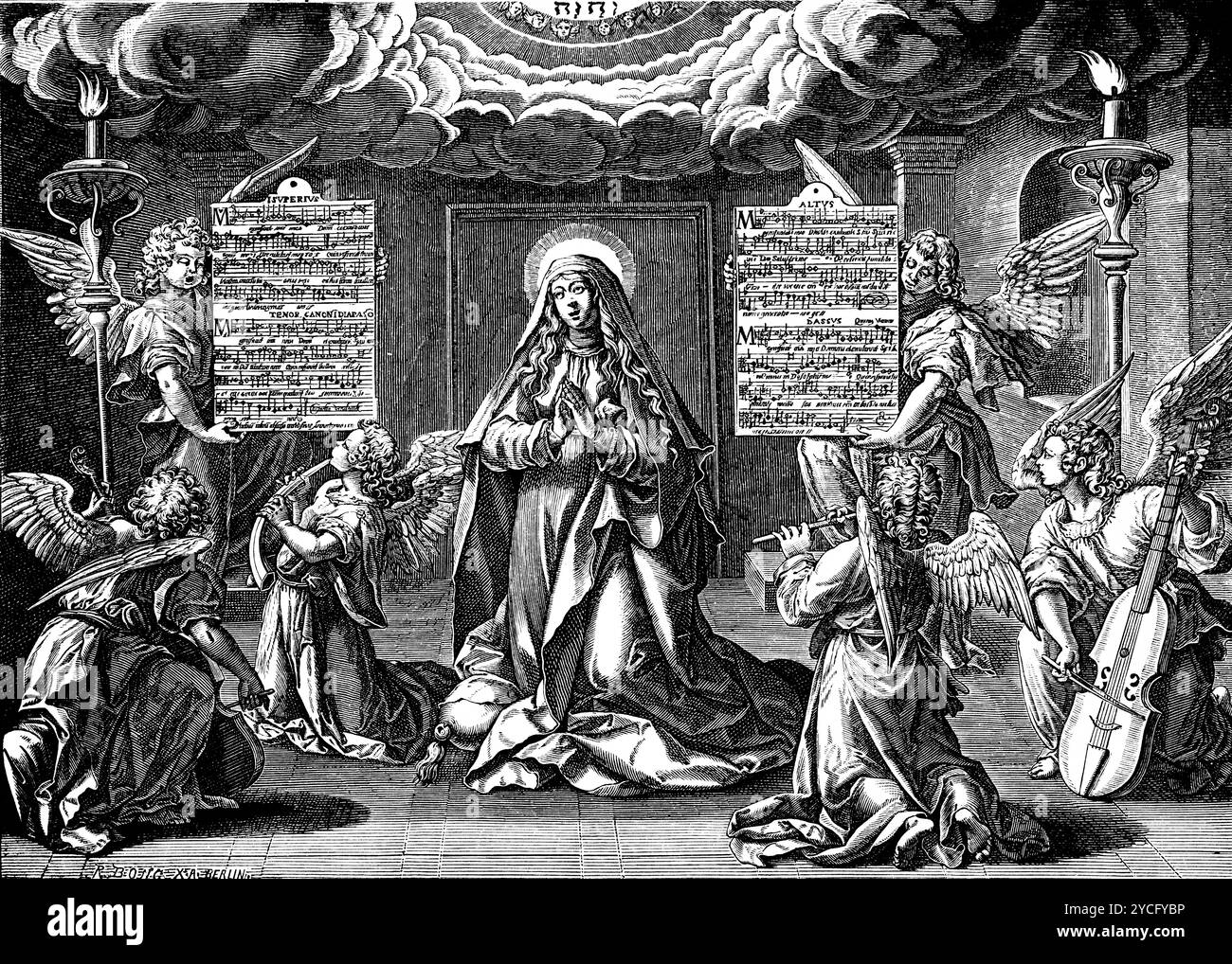 Magnificat hi-res stock photography and images - Alamy