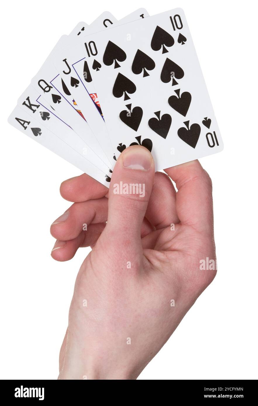 Ten of spades playing card hi-res stock photography and images - Alamy