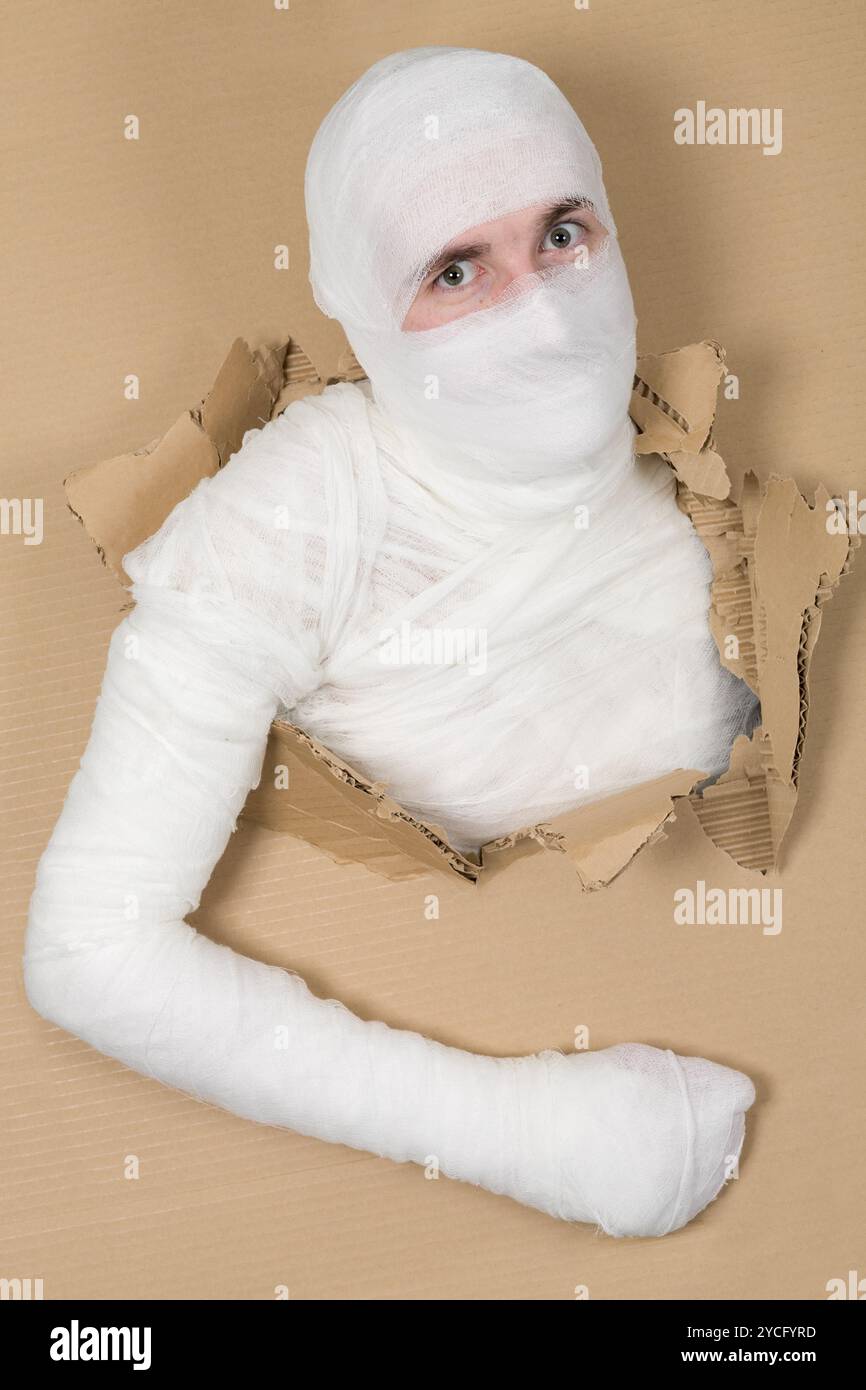 Monster costume cardboard box hi-res stock photography and images - Alamy