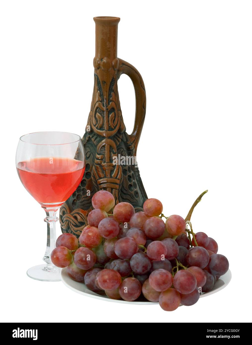 Wine bottle light colored Cut Out Stock Images & Pictures - Alamy