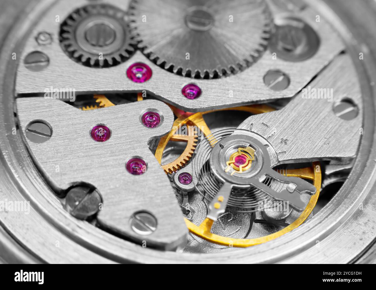 Inside large clock gear hi-res stock photography and images - Alamy