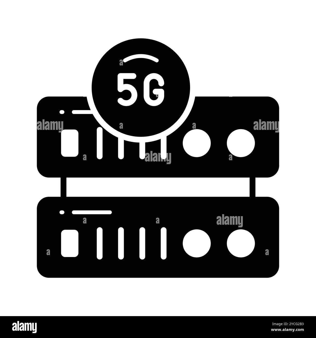 Beautifully designed 5G network Server icon in Modern Style, 5G ...