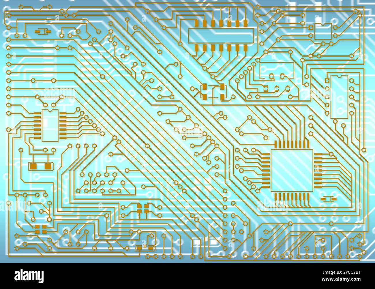 Hi-tech industrial electronic background Stock Photo - Alamy