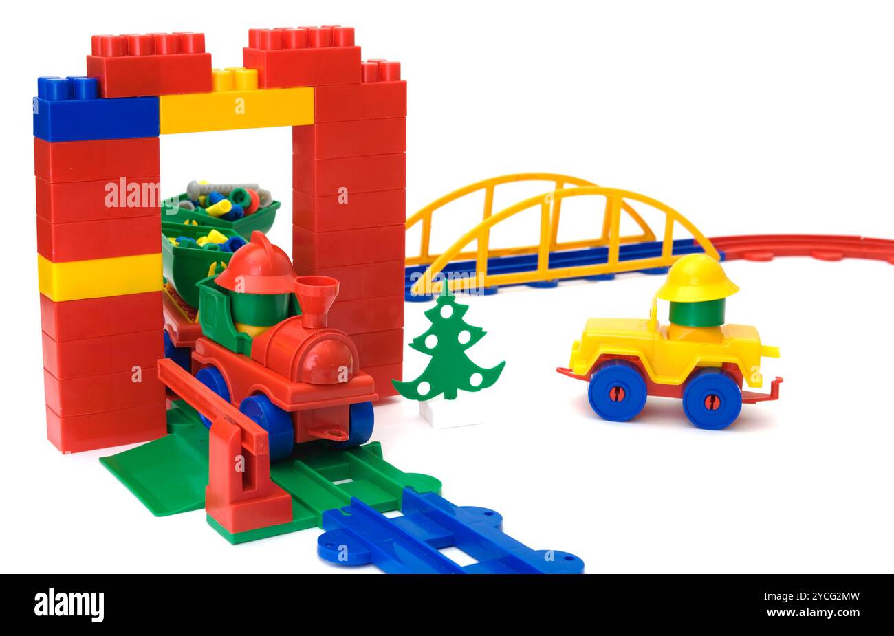 Red brick toy hi-res stock photography and images - Alamy